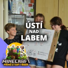 Minecraft tábor Ústí nad Labem 2026 | Film Studio pro děti